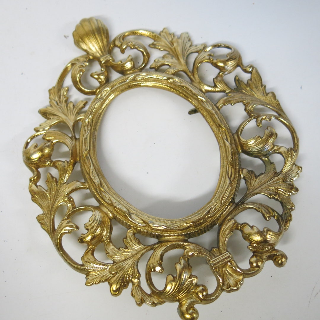 Small Gilt Frame French Gold Frame Gilded Small Rococco Style Frame - Etsy