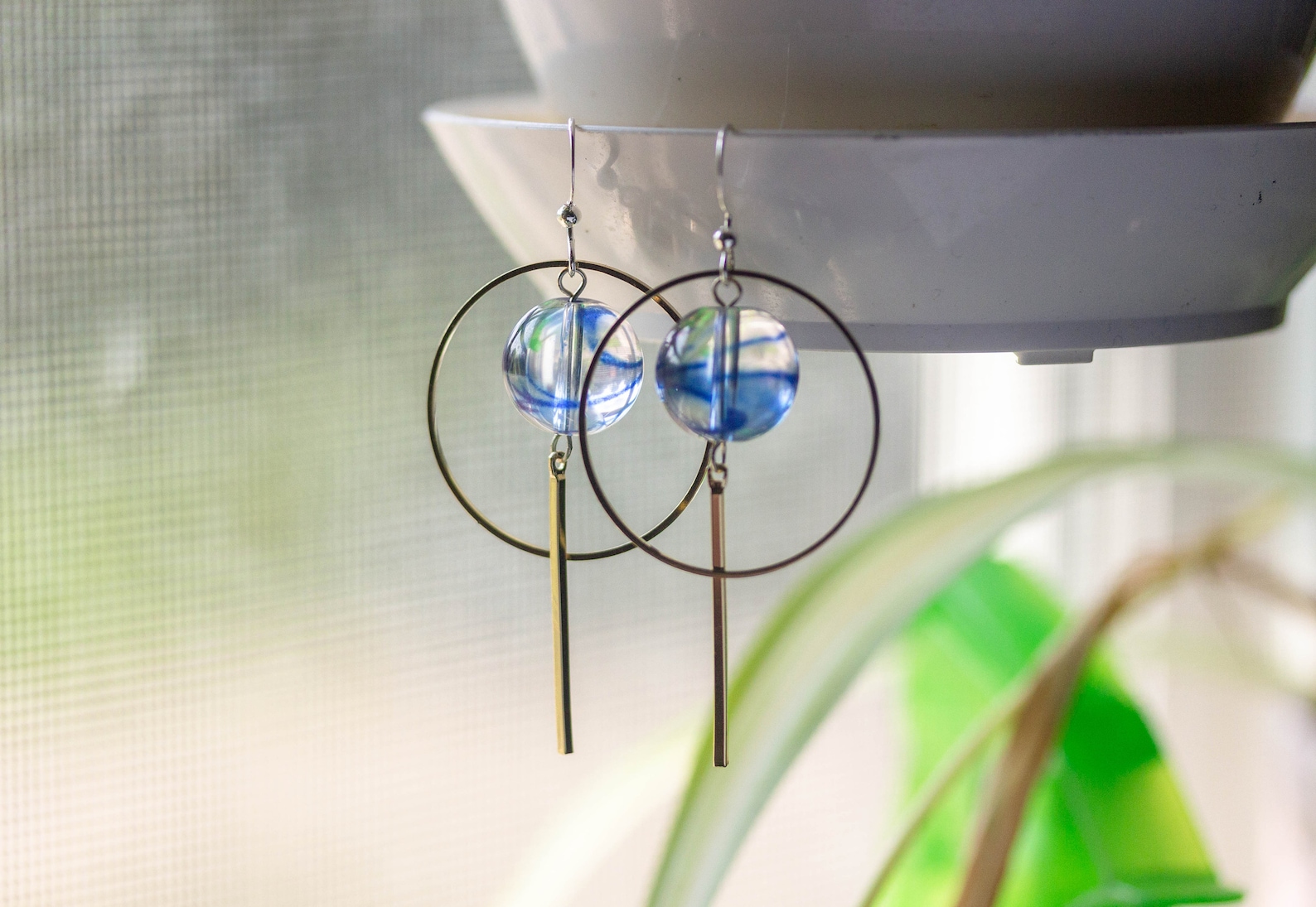 Furin | Wind Chime Inspired Earrings - Etsy