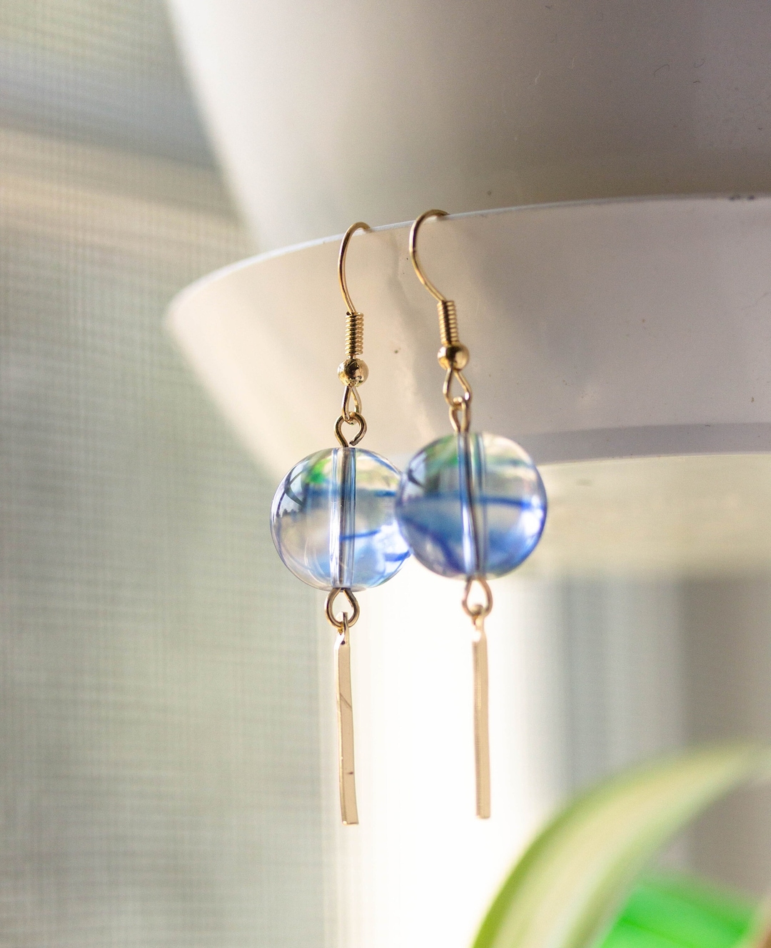 Furin | Wind Chime Inspired Earrings - Etsy