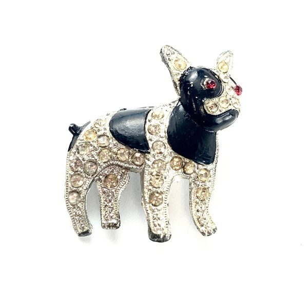Boston Terrier Enamel Pin - Etsy