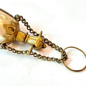 Antique Victorian Mother of Pearl Perfume Bottle Vintage MOP Shell ...