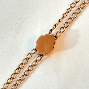 Vintage Slide Chain Necklace Victorian Gold Filled Lorgnette Pocket ...