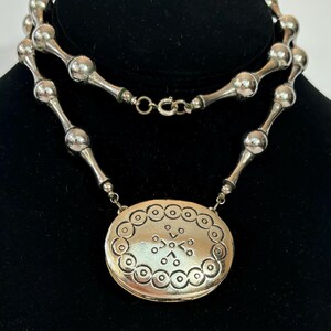 Vintage Estee Lauder Solid Perfume Necklace Moonsilver Compact Locket ...