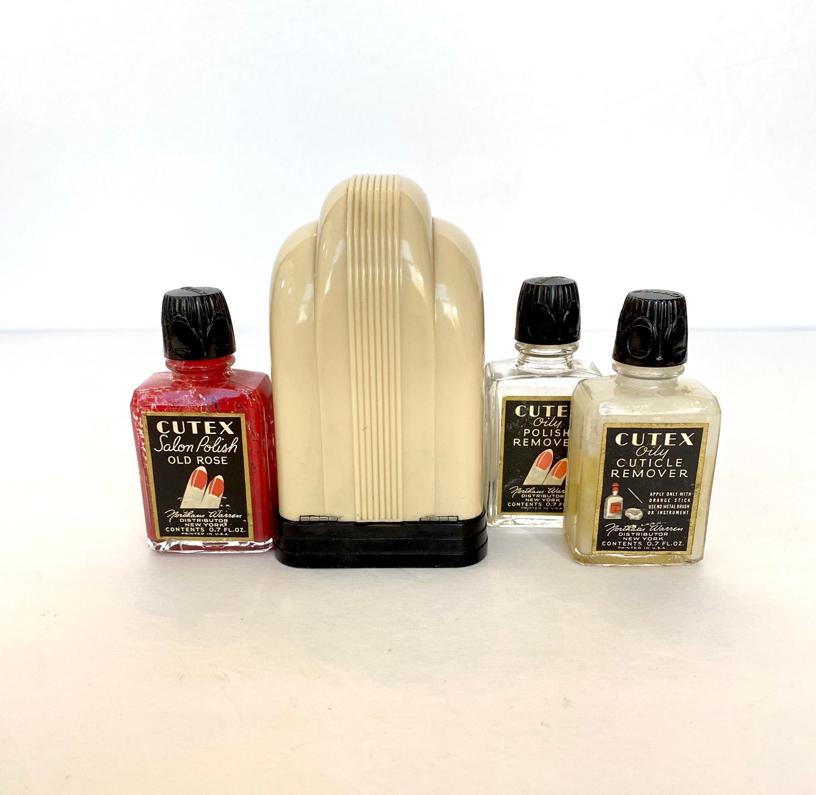 Vintage Art Deco Cutex Nail Polish Kit 1930s Antique Celluloid - Etsy