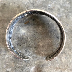 Antique 800 Silver Peacock Large Repousse Cuff Bracelet Asian Art Deco ...