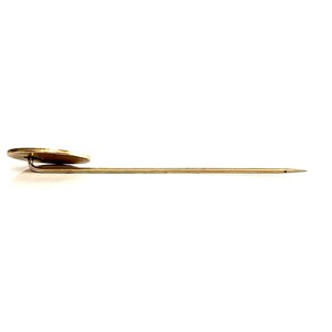 Antique Victorian Monogram F Initial Stick Pin Vintage Edwardian Gold ...