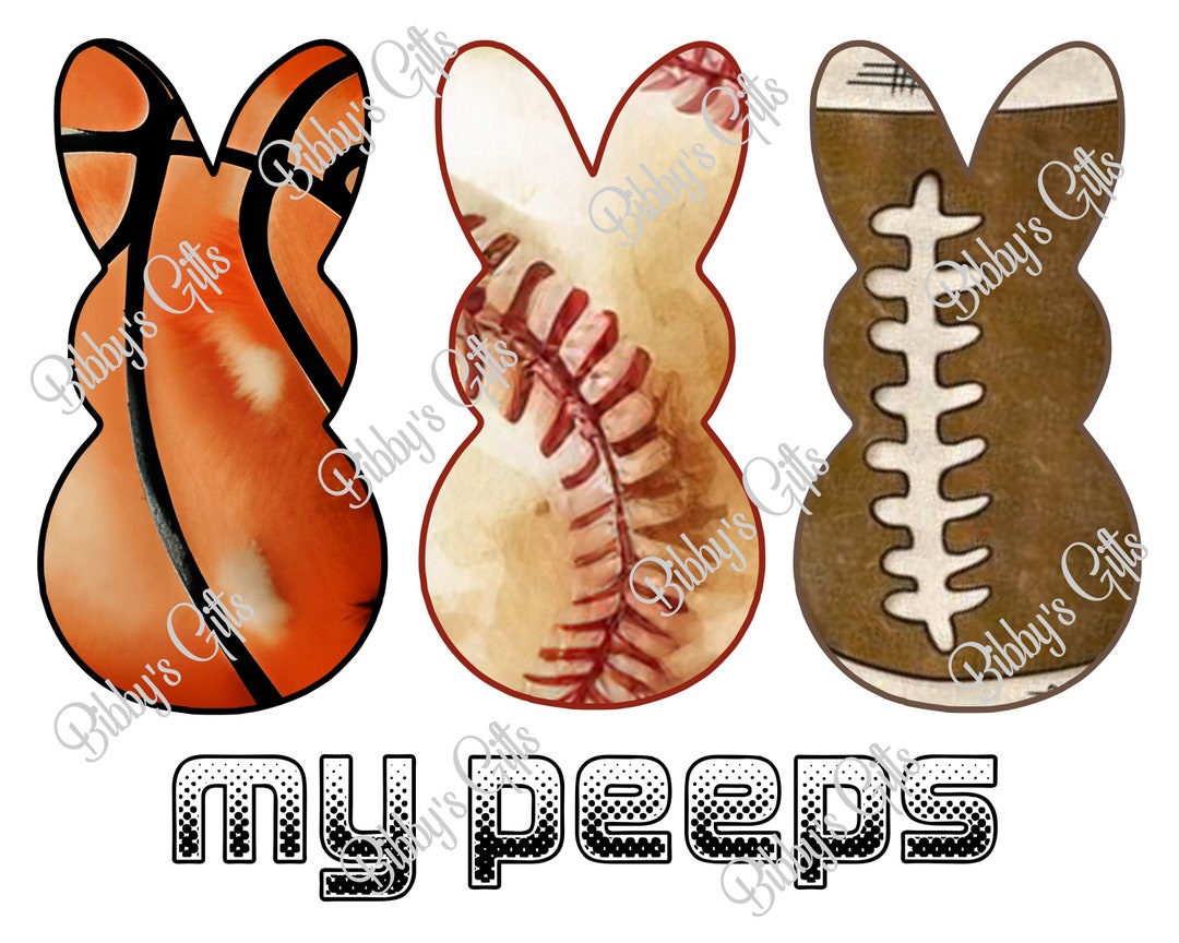 My Peeps-ball Teams-png-digital Download-sublimation-bunny-holiday ...