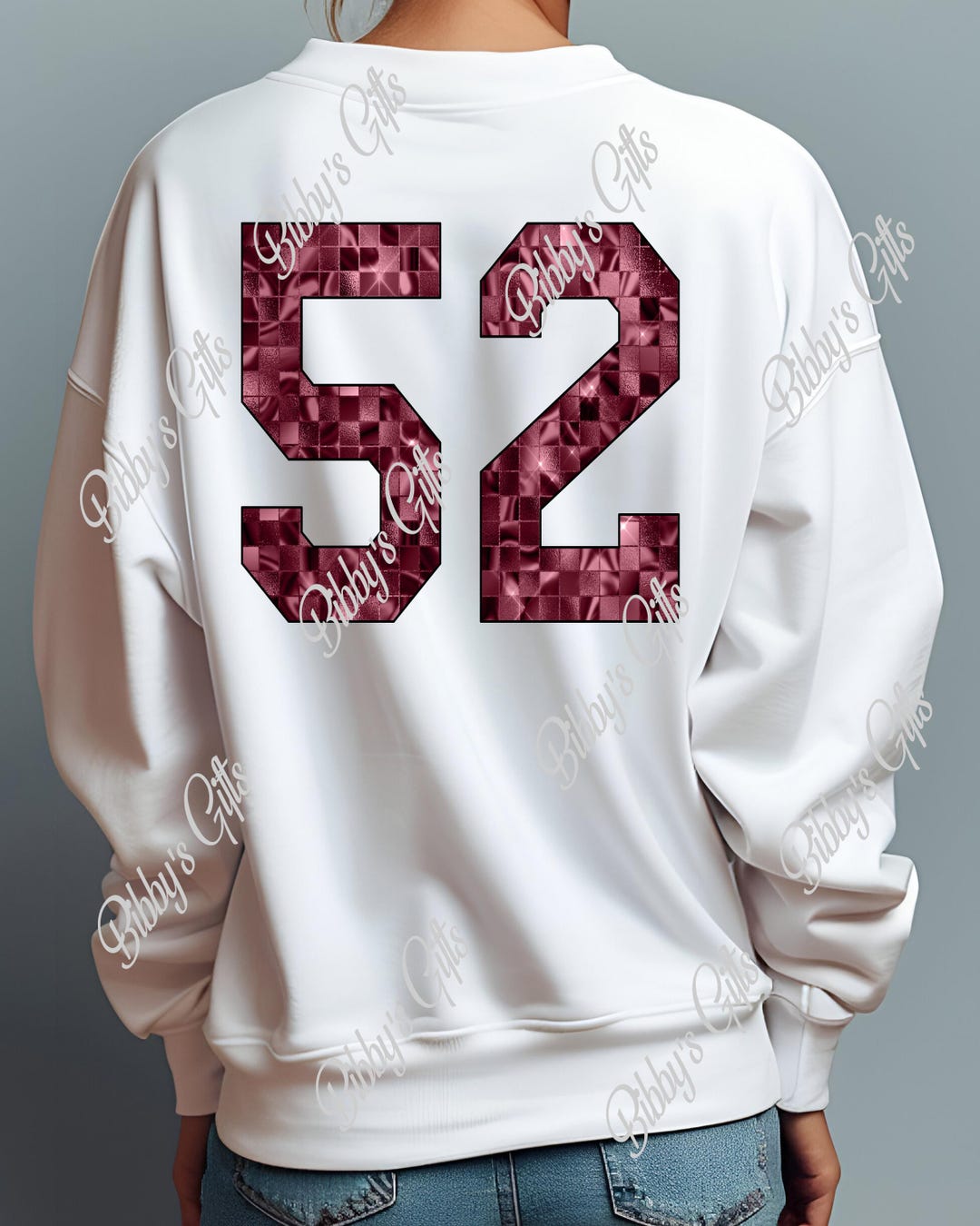 Maroon 52 png-digital Download-sublimation-game Day-sports-shirt-season ...