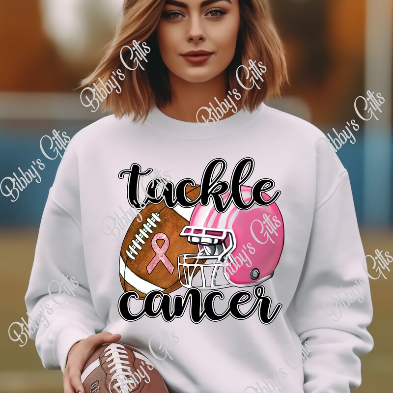 Breast Cancer Awareness Football Shirt - Etsy