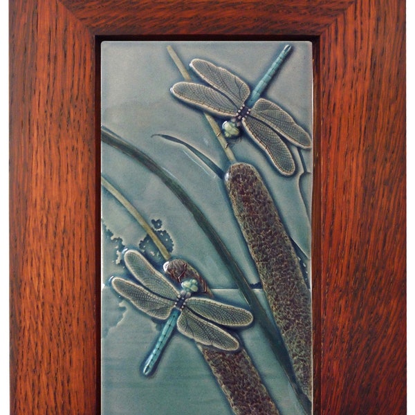 Dragonfly Tile - Etsy
