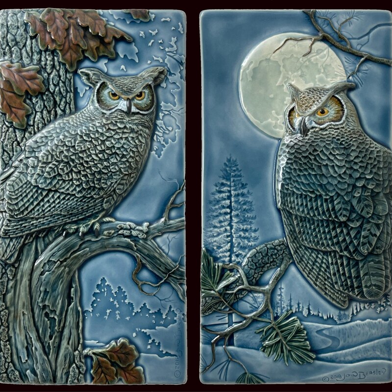 Ceramic Owls Home Decor - Etsy