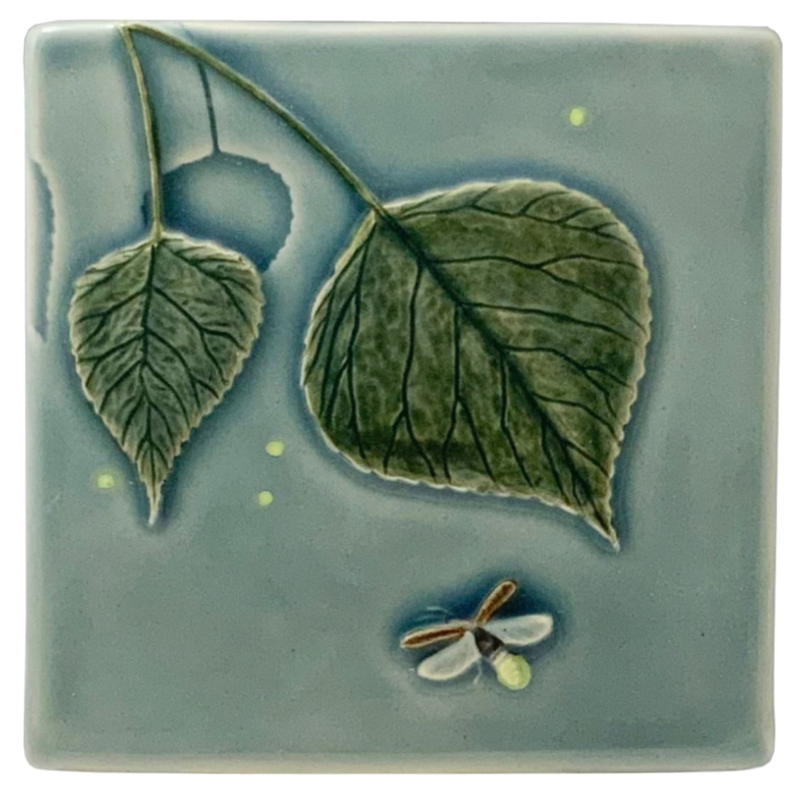 Firefly Set of Four 4 Inch Ceramic Tiles Art Tiles Wall Art - Etsy