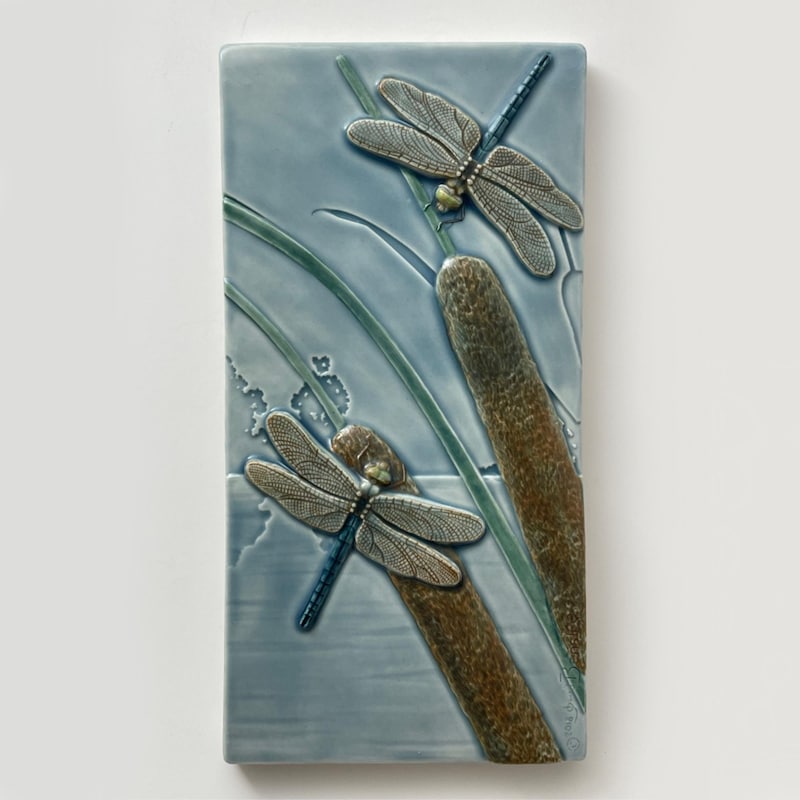 Dragonfly Tile - Etsy