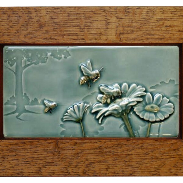 Bee Tile - Etsy