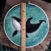Needle Felted Orca Whale - Wool "painting" Hoop Art - Etsy