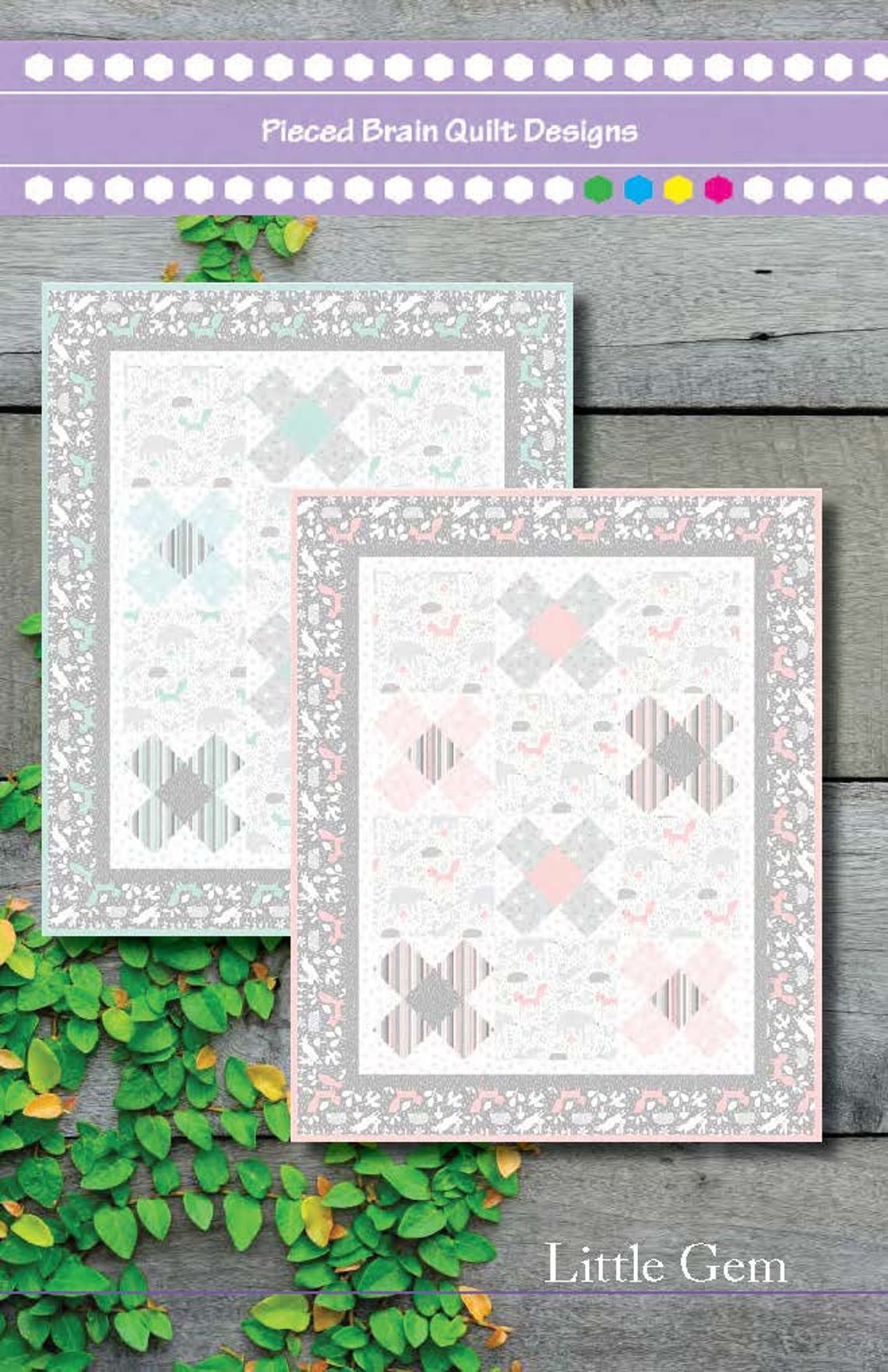 Easy Baby Quilt Pattern Nursery Decor Quilting Patchwork Great as Gift ...