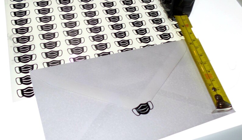 Mini Mask Stickers Black 2020 Face Mask Sealer Set Pack of - Etsy