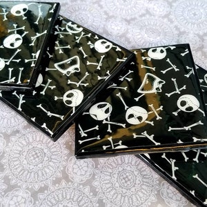 Jack Skellington Coasters Nightmare Before Christmas Gift - Etsy