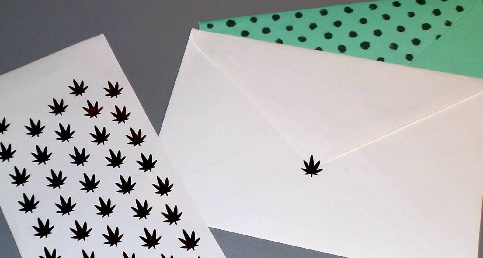 Cannabis Stickers Mini Reflective Pack of 25 Color Changing | Etsy