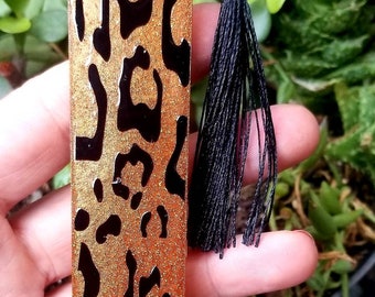Leopard Print Bookmark - Etsy