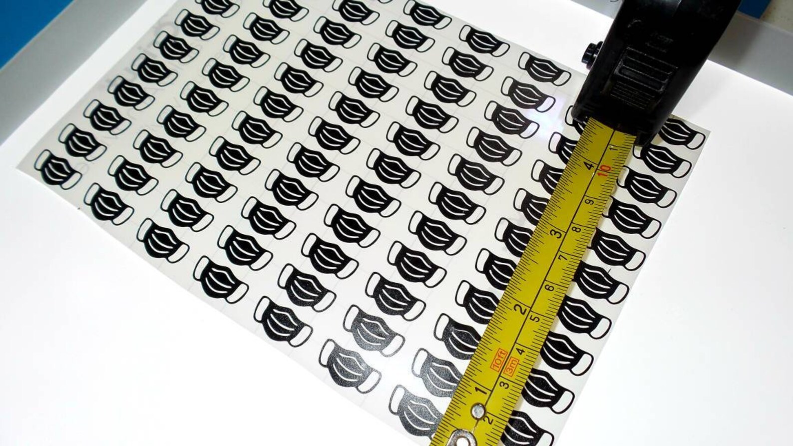 Mini Mask Stickers Black 2020 Face Mask Sealer Set Pack of - Etsy