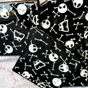 Jack Skellington Coasters Nightmare Before Christmas Gift - Etsy