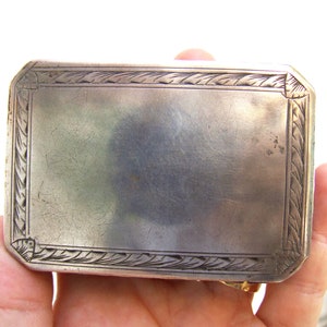 Victorian Italian Handcrafted Finely Decorated Silver 800 Pocket Snuff ...