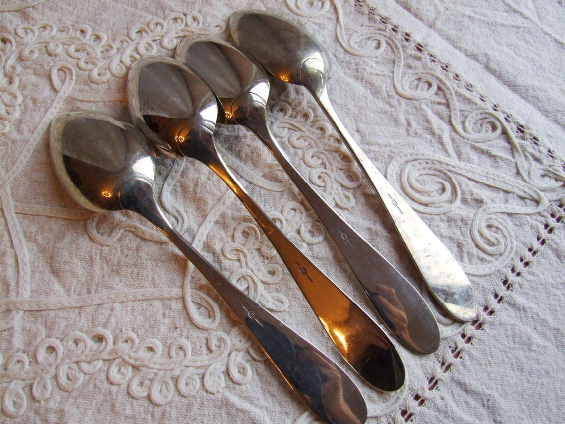 Early 1900s German Silver alpacca Krupp Berndorf: Set of 4 - Etsy Australia