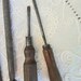 Set of 5 Iron Manual Tools. Woodworking Hand Utensils. Carpenter ...