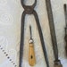 Set of 5 Iron Manual Tools. Woodworking Hand Utensils. Carpenter ...