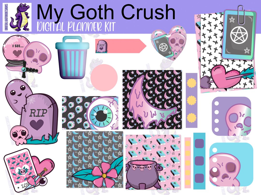 My Goth Crush Kit - Etsy