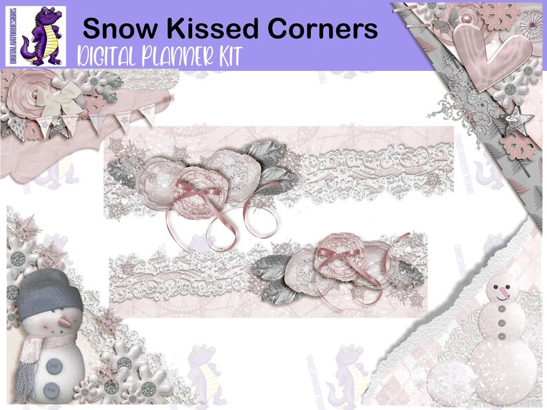 Snow Kissed Corners - Etsy