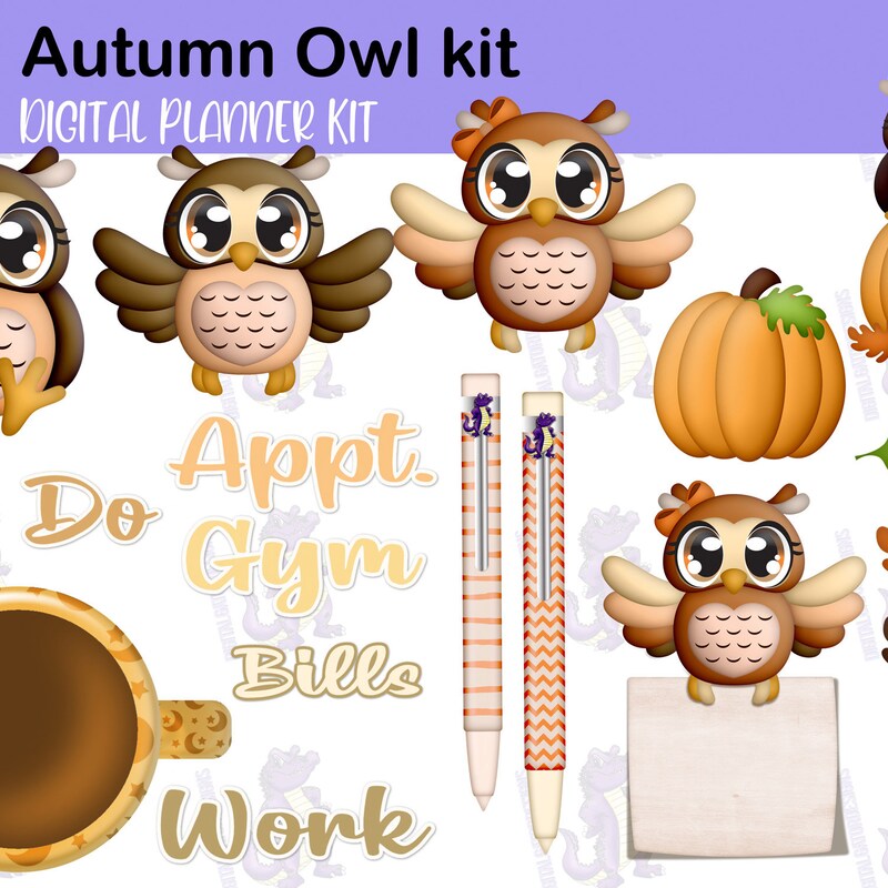 Autumn Owl - Etsy