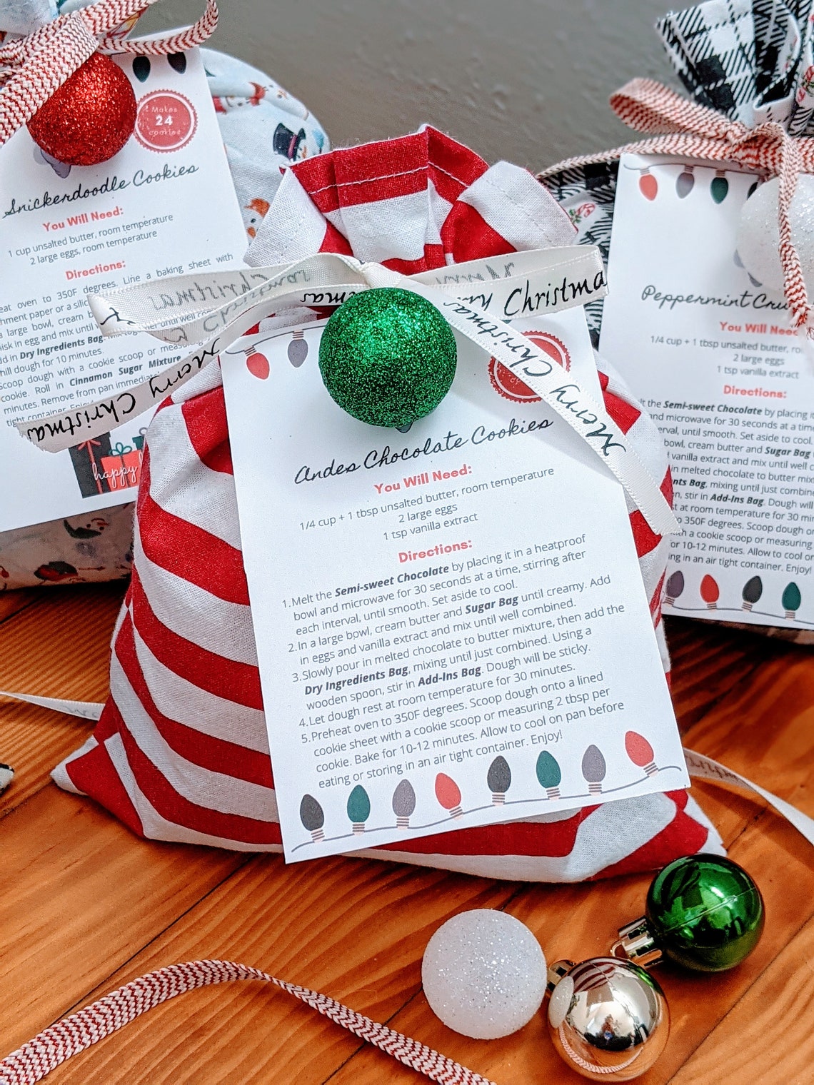 Holiday Cookie Mix Kit Cookie Kit Baking Kit Holiday Baking | Etsy