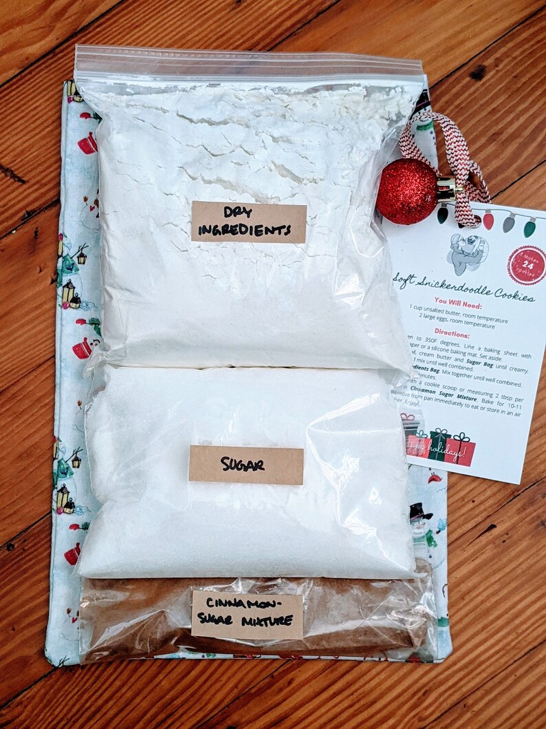 Holiday Cookie Mix Kit Cookie Kit Baking Kit Holiday Baking | Etsy