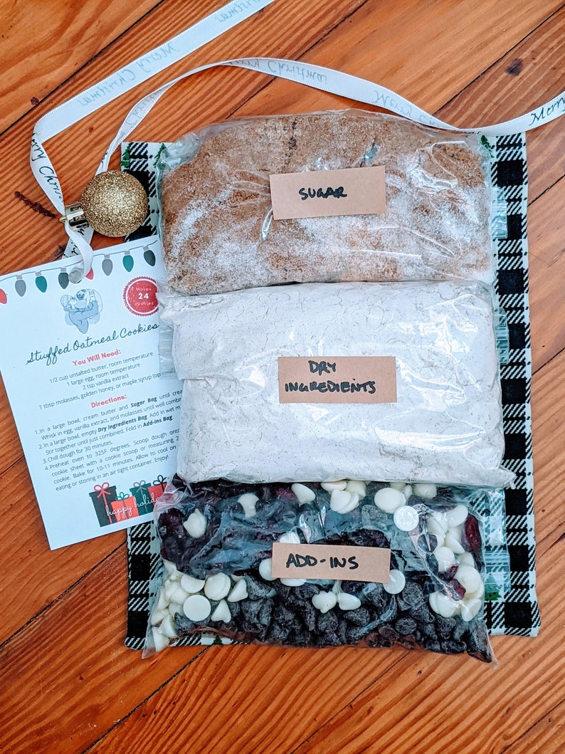 Holiday Cookie Mix Kit Cookie Kit Baking Kit Holiday Baking | Etsy