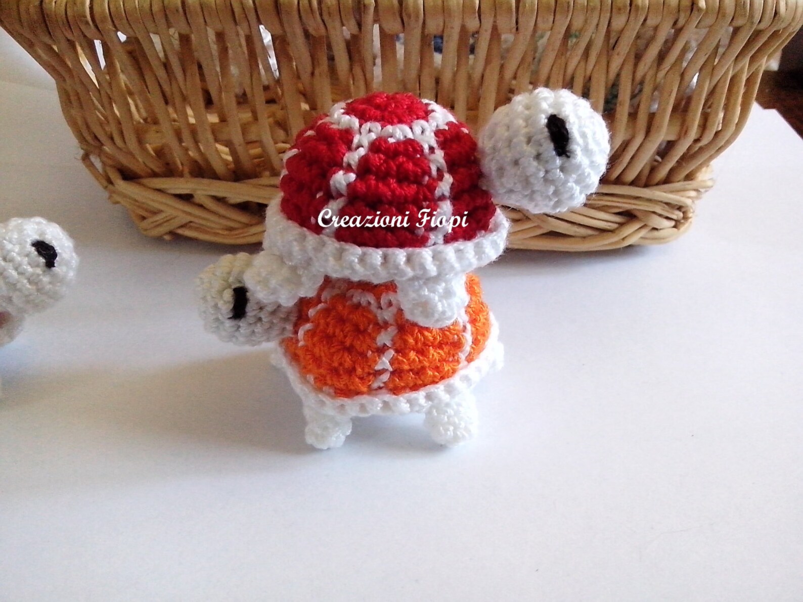 Crochet PATTERN 242 Amigurumi Turtle Crochet Turtle Keychain. Crochet ...