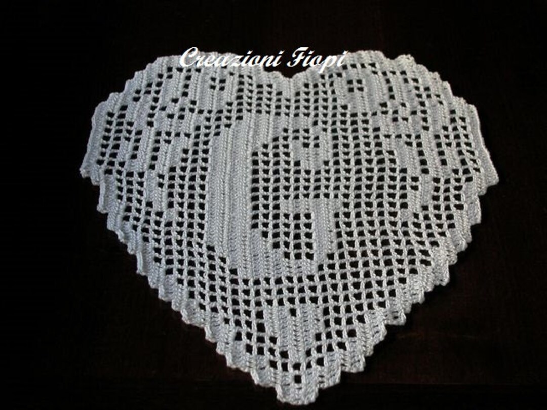 PATTERN Crochet Filet Monogram Word "g", Heart.pdf - Etsy