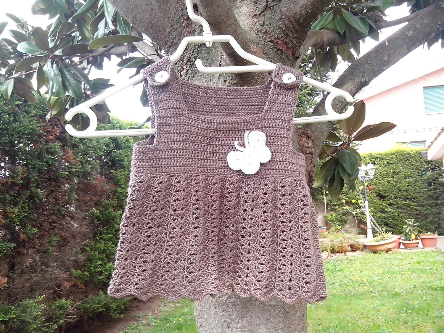Crochet Pattern Tank Top Girl Butterfly Sundress Pattern Size - Etsy