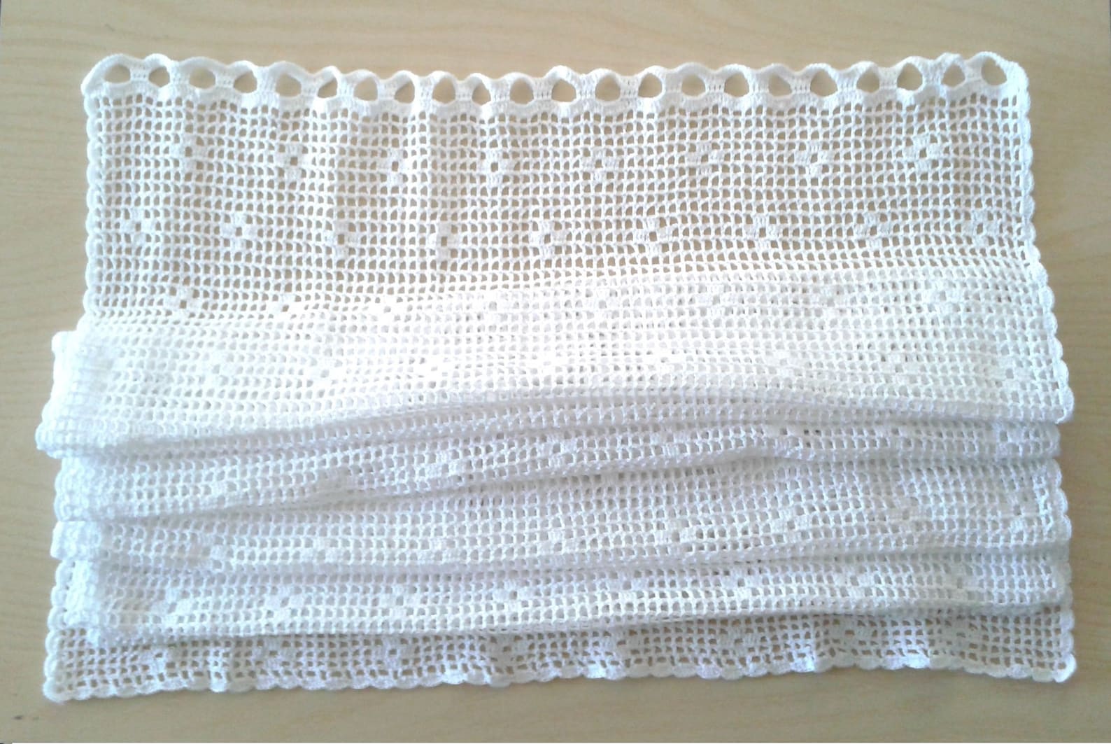 Crochet Pattern Curtain Pattern Easy Crochet Filet Curtain - Etsy