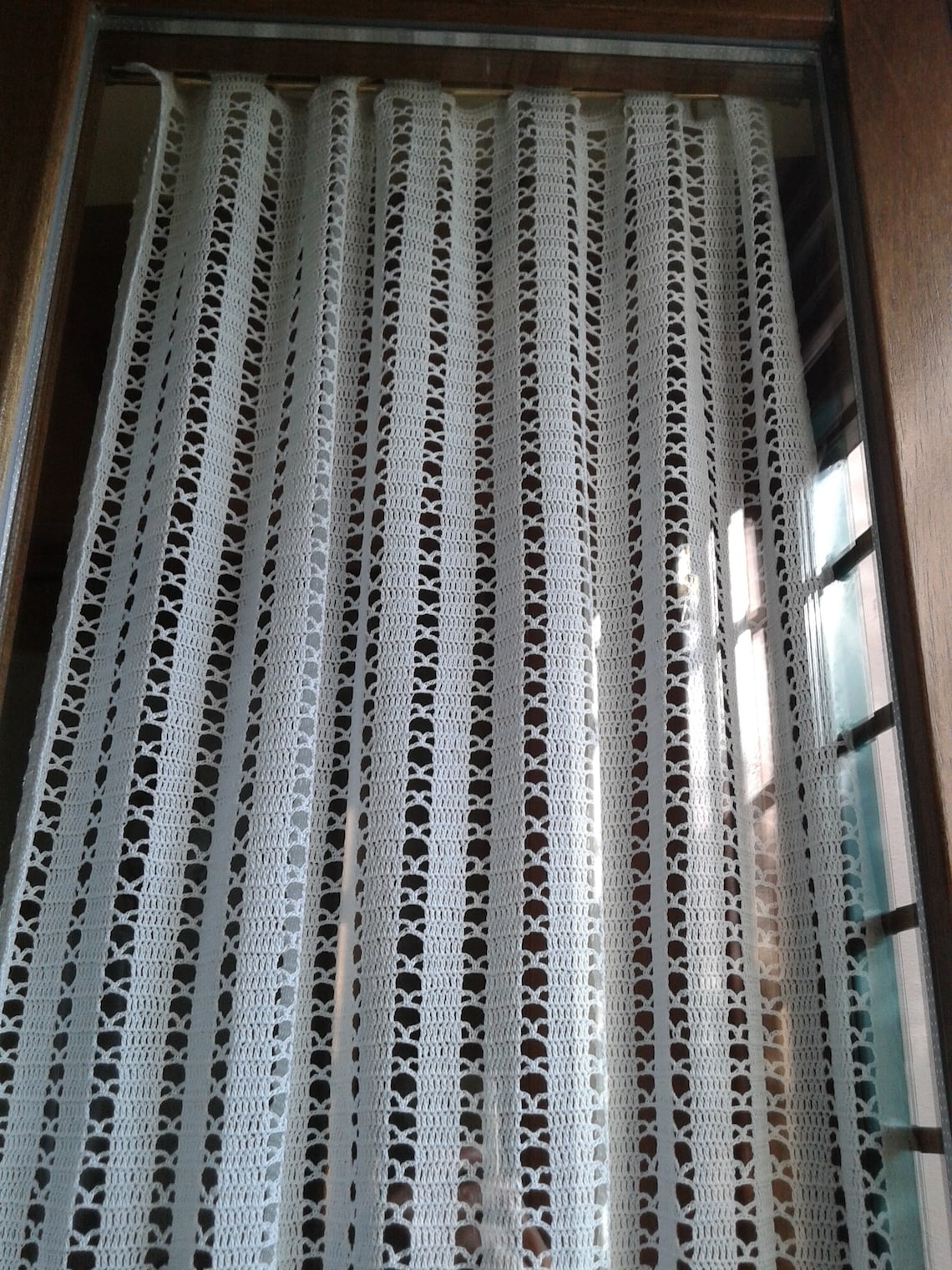 Crochet Pattern Lace Curtain Pattern Easy Crochet Filet | Etsy