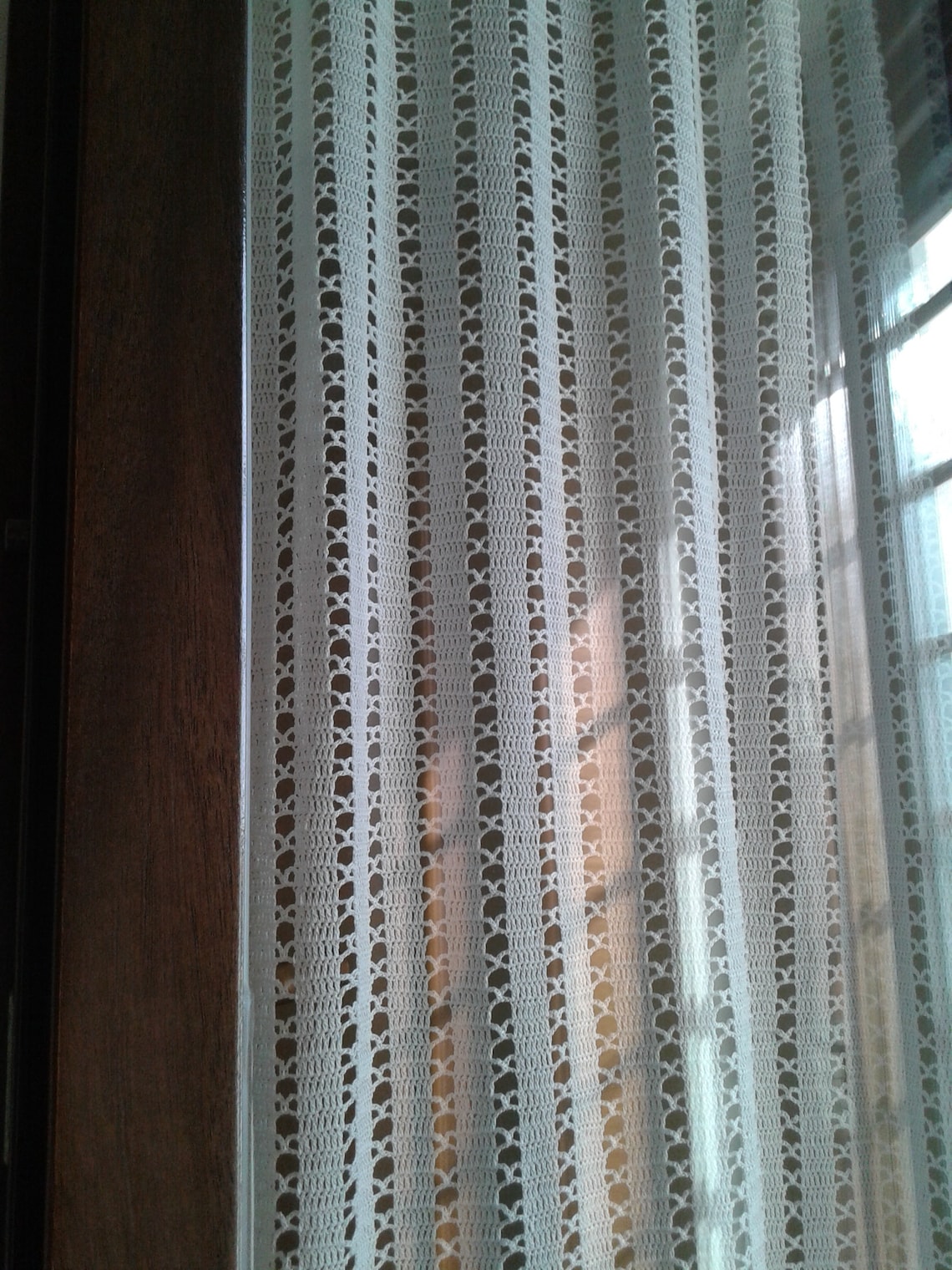 Crochet Pattern Lace Curtain Pattern Easy Crochet Filet | Etsy