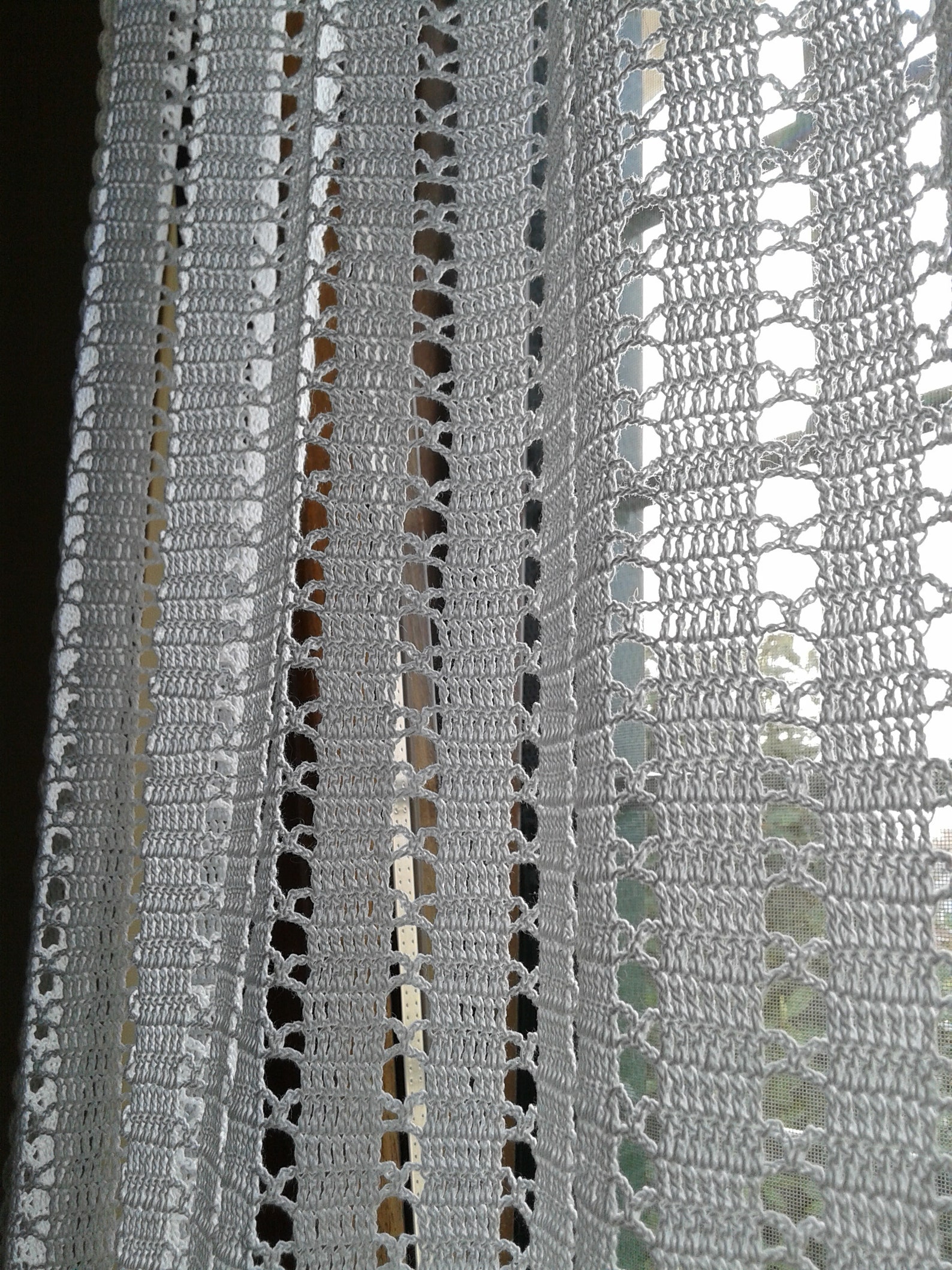 Crochet Pattern Lace Curtain Pattern Easy Crochet Filet | Etsy