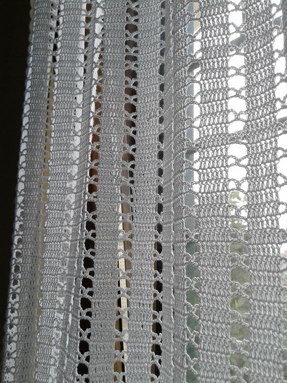 Free Filet Crochet Curtain Patterns