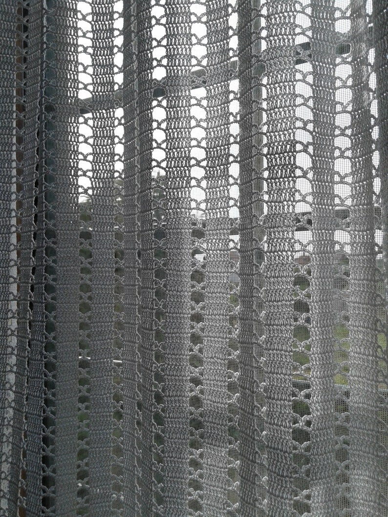 Crochet Pattern Lace Curtain Pattern Easy Crochet Filet - Etsy