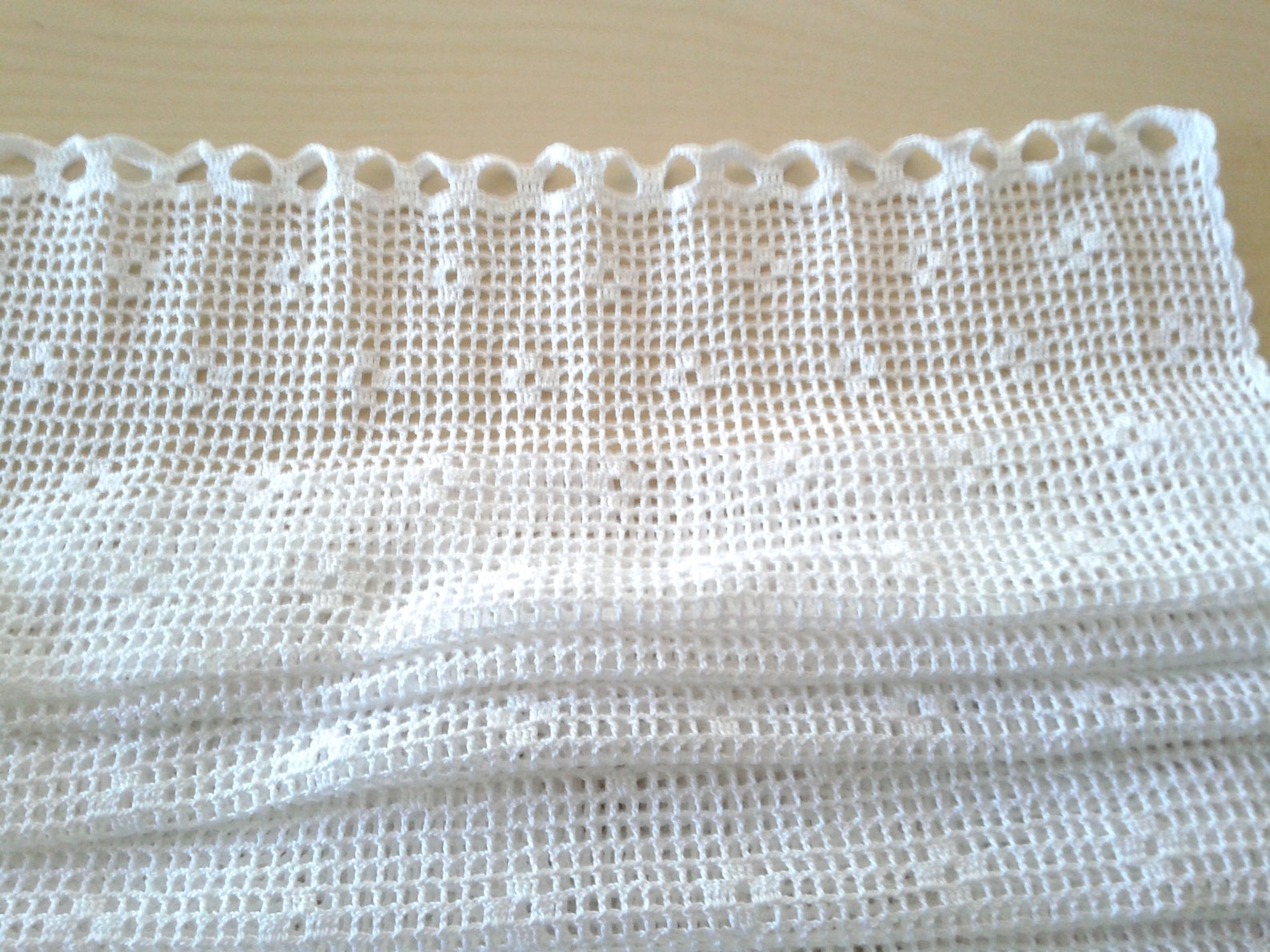 Crochet Pattern Curtain Pattern Easy Crochet Filet Curtain - Etsy