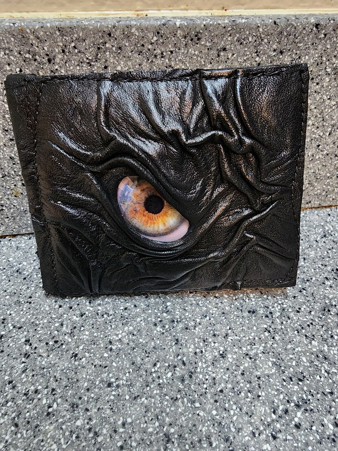 Creepy Eyeball Wallet - Etsy