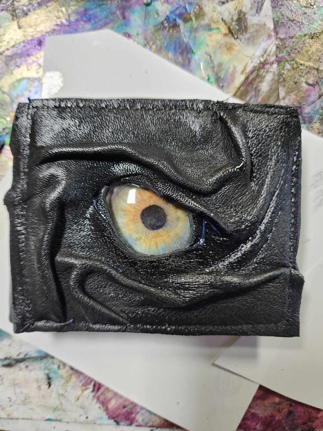 Creepy Eyeball Wallet - Etsy