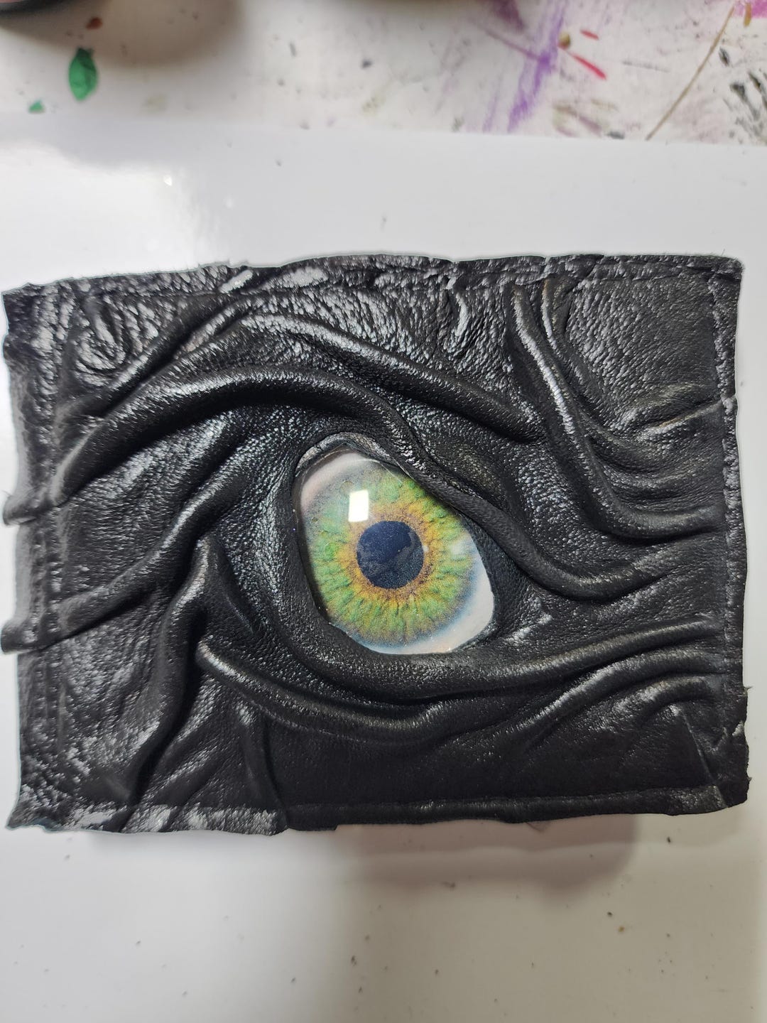 Creepy Eyeball Wallet - Etsy