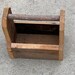Handmade Wood Tool Box, Handle is Raw Wood, for Storage or as a Planter ...